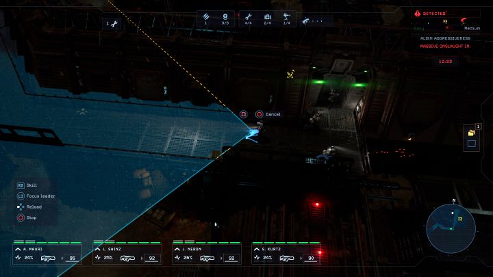 Aliens Dark Descent: How to rotate Sentry Gun? | gamepressure.com