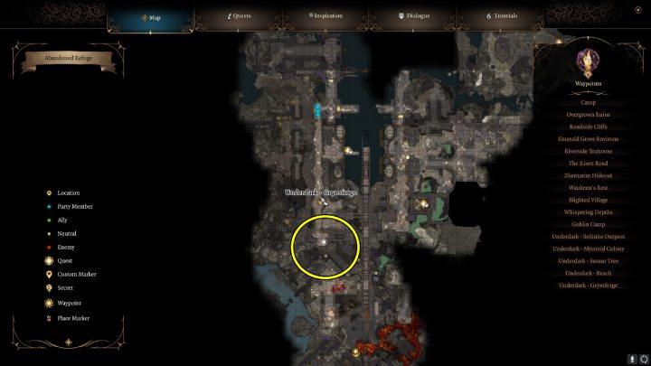 Baldur's Gate 3: Grymforge in BG3 - walkthrough | gamepressure.com