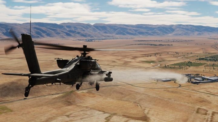 DCS AH-64D Apache: 2.75 Unguided Rockets Hydra-70 | gamepressure.com