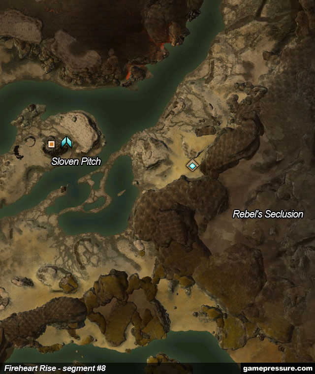 Fireheart Rise | Maps - Guild Wars 2 Game Guide | gamepressure.com