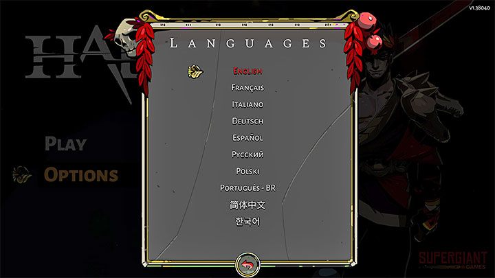Hades Language Versions Hades Guide Gamepressure