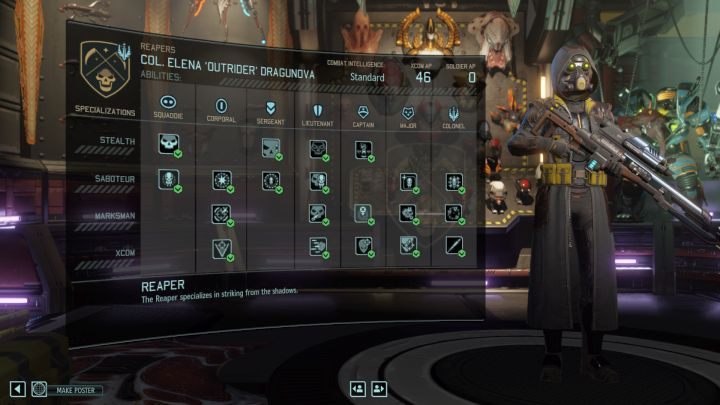 Character class - Reaper | Resistance factions - XCOM 2 Game Guide ...